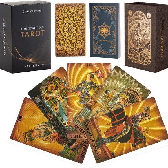 Other | Tarot Cards Deck Luxury Tarot Card Deck Splendid Classic Tarot ...